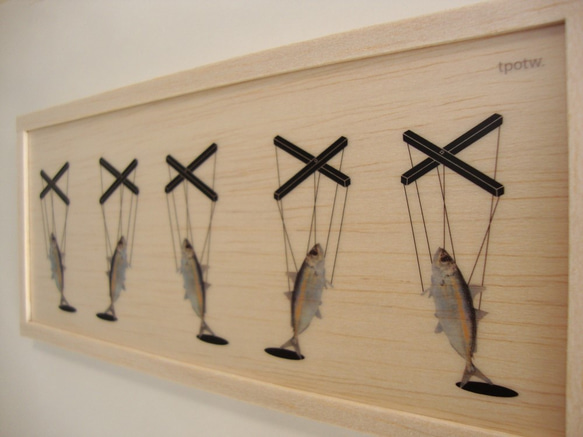 fish marionette ウォールステッカー・ウォールデコ pictgraph 通販 7859009｜Creema(クリーマ)