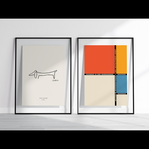 【0070N】アートポスター Pablo Picasso, "Le Chien" 北欧インテリア 写真・グラフィック hos_decor 通販 ...