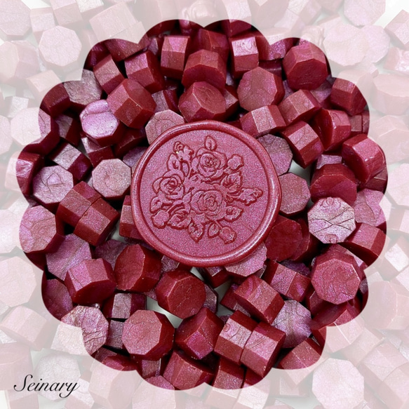 シーリングワックス ボルドー レジン・樹脂 シーリングスタンプ専門店Seinary 通販 12176473｜Creema(クリーマ)