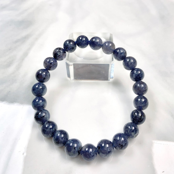 激安 限定奉仕 ブレスレット アイオライト 8mm ブレスレット cometstone 通販 11915568｜Creema(クリーマ)