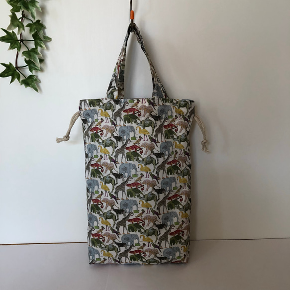 シューズケース・巾着・リバティ・撥水ナイロン・キューフォーザズー その他入園グッズ monas 通販｜Creema(クリーマ) 5572574