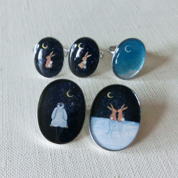 〈order〉ペンダントブローチとゆびわのセット ブローチ KARASKI / SUKIMAKI 通販 7588418｜Creema(クリーマ)