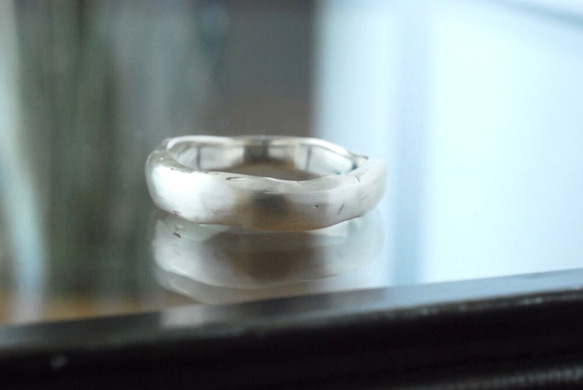 matte silver ring 指輪・リング inanna𖧷 通販｜Creema(クリーマ)