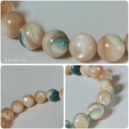 ◇夜光貝◇天然石ブレスレット ブレスレット kisekiya 通販 ◇夜光貝◇天然石ブレスレット ブレスレット kisekiya 通販