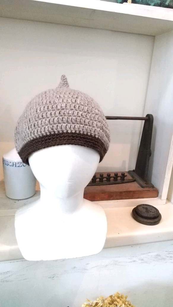大人のどんぐり帽子-0101 ニット帽・ビーニー gato 通販｜Creema(クリーマ) 12667034