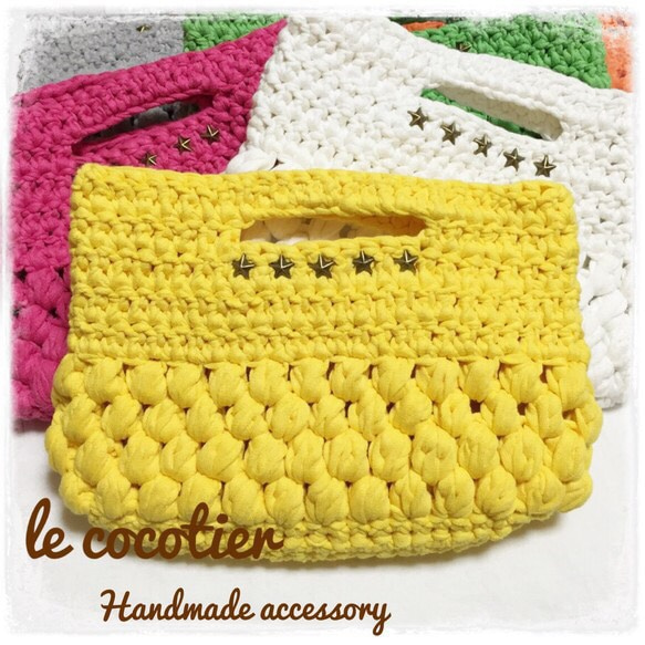 【数量限定！】Spring minibag☆（yellow） トートバッグ le cocotier 通販 1870592｜Creema(クリーマ)