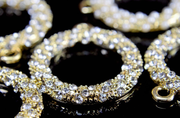 リングパーツ ガラスビーズ ハンドメイド素材 レジン・樹脂 Crisys 通販 12646330｜Creema(クリーマ)