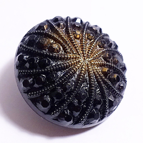 No.057 西ドイツ ヴィンテージ ガラスボタン 22mm ボタン reisebuch(ライゼブーフ) 通販｜Creema(クリーマ ...