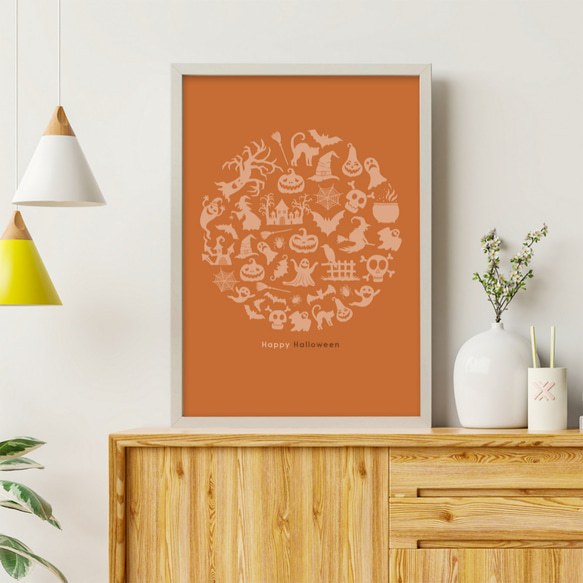 ポスター 北欧風 ハロウィン② 写真・グラフィック d-works 通販｜Creema(クリーマ) 12632727
