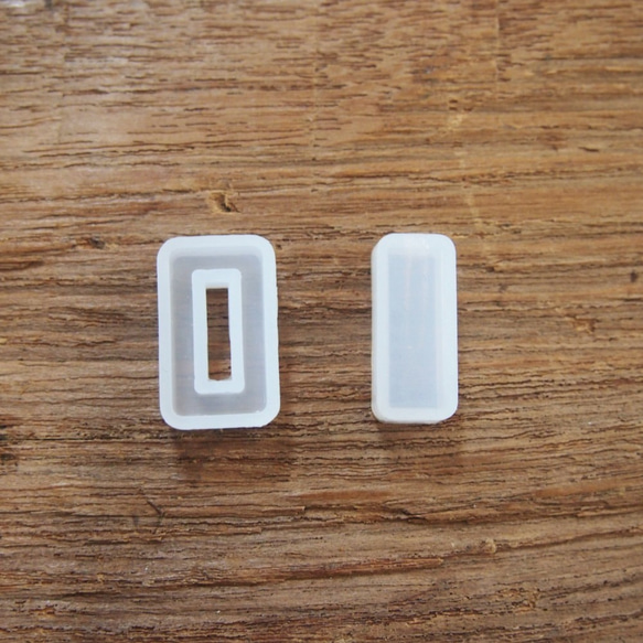 レジンに使えるミニシリコン型 長方形 （穴ありと穴なし） 樹脂・レジン レジン材料専門店happyresin 通販 2655851 ...