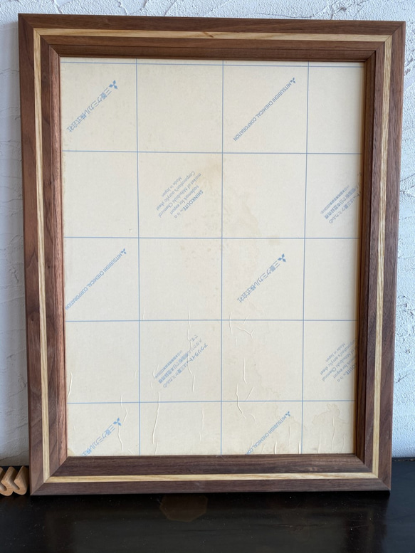 天然無垢材 ウッドフレーム（ストライプ）No9-2 その他インテリア雑貨 WOOD uZack 通販 12712953｜Creema(クリーマ)