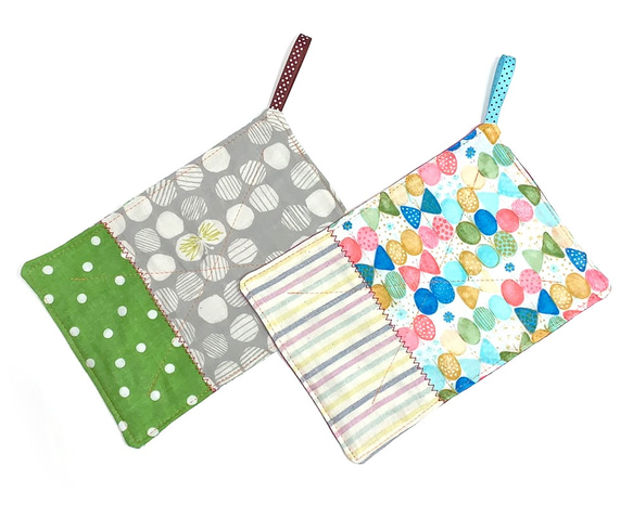 カラフルmixダブルガーゼ ふきん 台布巾 ぞうきん 雑巾 2枚セット_D その他キッチン小物 raff 通販｜Creema(クリーマ ...