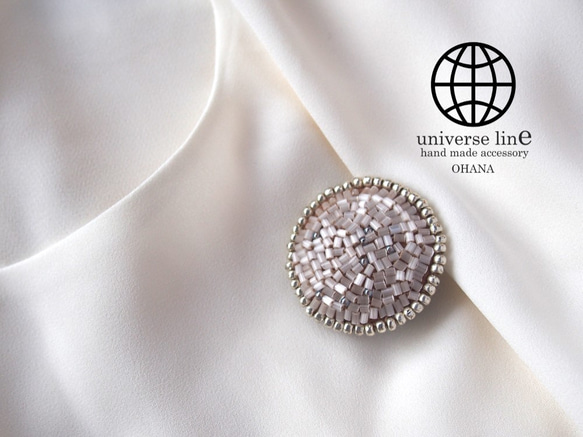 ohana brooch - planet ivory ブローチ ohana 通販 4584913｜Creema(クリーマ)