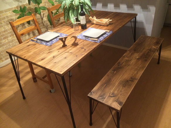 catchibi様オーダー品 ダイニングテーブル Baum Order Furniture 通販 1791499｜Creema(クリーマ)