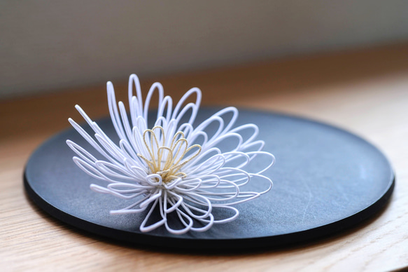 菊ー水引で楽しむ秋の花ー その他インテリア雑貨 mizuhiki.karigane 通販 12527741｜Creema(クリーマ)
