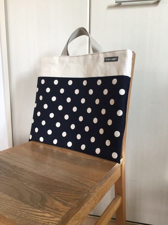 大人レッスンバック ドット その他入園グッズ ココチコ 通販 1849459｜Creema(クリーマ)