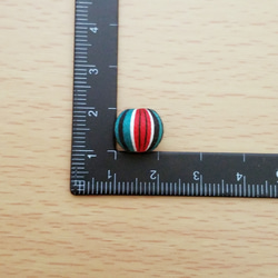 スイカ(赤/10mm/1個) ビーズ 浅桜 紫乃 通販 12650486｜Creema(クリーマ)