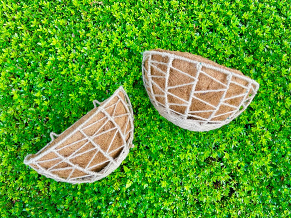 プラントウォールハンギングバスケット 一輪挿し・花瓶・花器 Hakobi Design 通販 12570115｜Creema(クリーマ)