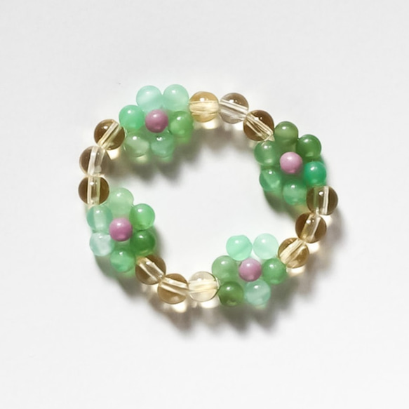 天然石リング 指輪・リング SON, MUJIGAE 通販｜Creema(クリーマ) 11473894