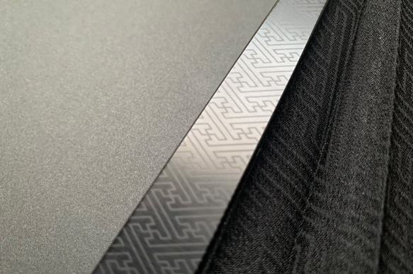 名古屋黒紋付染アルミ扇子「KOKUSEN」サヤ型 クロームxブラック 和装小物（帯・半襟） suehirodo 通販 12646860 ...