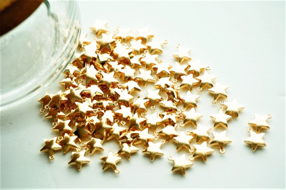 ぷっくり星チャーム10㎜ チャーム Handmade parts工房 通販 3978448｜Creema(クリーマ)