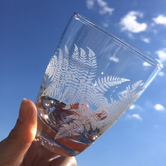 fern GLASS（White） グラス みほり 通販 1920172｜Creema(クリーマ)