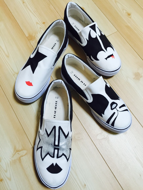 オリジナル 『KICKSS』 スリッポン スリッポン HIROKI@EDEN 通販｜Creema(クリーマ) 1550691