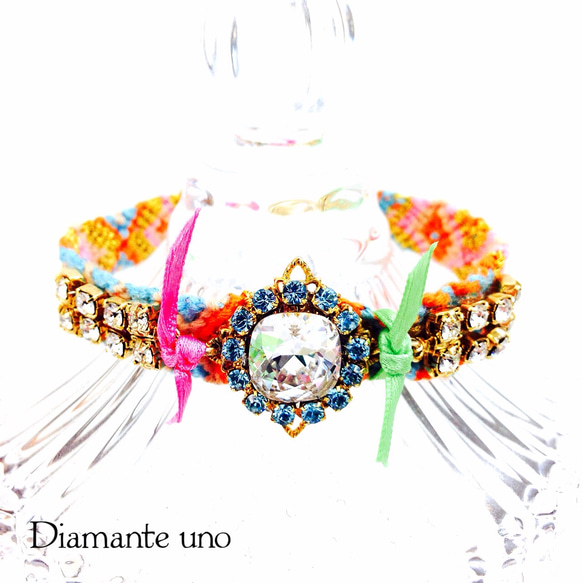 クリスタル#11 ブレスレット Diamante〜uno〜 通販｜Creema(クリーマ)