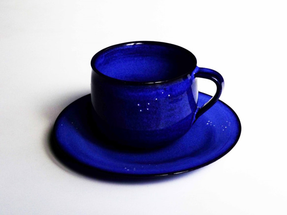 宙色カップ&ソーサー コバルトブルー 四季の星座 マグカップ soranoutuwa 通販｜Creema(クリーマ) 2178037