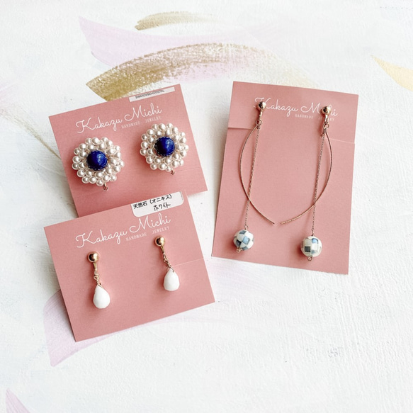 【特別限定セール】イヤリングセット2 イヤリング・ノンホールピアス irietime*アイリータイム 通販 9058000｜Creema(クリーマ)