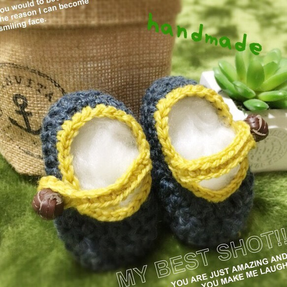 ニットベビーシューズ 靴 irei 通販 1522791｜Creema(クリーマ)