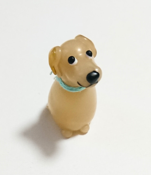 犬 ラブラドール イエロー その他置物 pop glass 通販｜Creema(クリーマ) 12669756