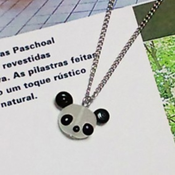 ガラス細工 ネックレス （Baby パンダ） ネックレス・ペンダント Ceara 通販 1711175｜Creema(クリーマ)