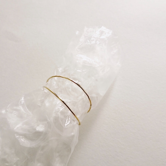 Minimum ring/14kgf/1-30号 指輪・リング SIWASAN/小さく再開中 通販 1322276｜Creema(クリーマ)