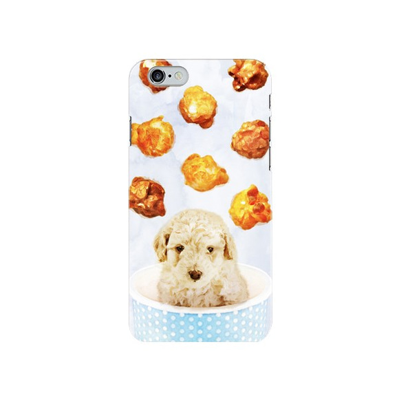 ＝ポップコーン犬＝ おかしなイヌスマホケース【iPhone6/6s】 iPhoneケース・カバー mame 通販 1708966｜Creema ...