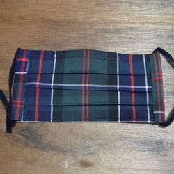 タータンチェック｜グリーン｜ワイヤー入りプリーツマスク｜内側もオーガニックコットン その他ファッション GIUZIN〜自由人 通販 ...