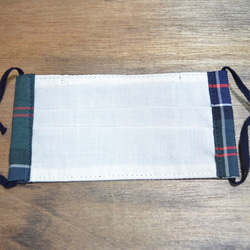 タータンチェック｜グリーン｜ワイヤー入りプリーツマスク｜内側もオーガニックコットン その他ファッション GIUZIN〜自由人 通販 ...