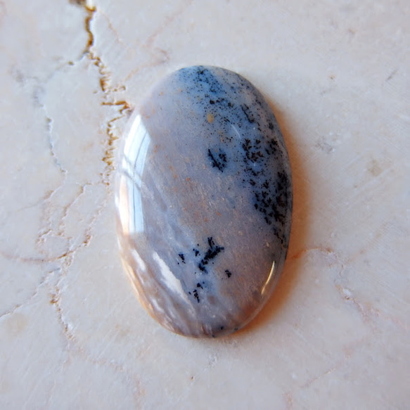 デントライト・ジャスパー ピンクベージュⅡ 40mm / ルース・カボション ＊送料無料＊ 天然石 Stone marble 通販 ...