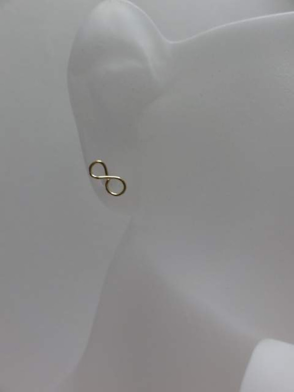 ”infinity”14kgf ピアス ピアス（スタッド・一粒） miku 通販｜Creema(クリーマ) 363795