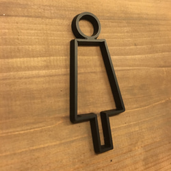 《送料無料》トイレサイン 男女セット直付け用 中抜きタイプ ウォールステッカー・ウォールデコ FACE ORIGINAL 通販 7763023 ...