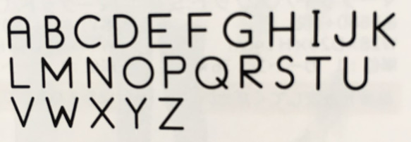 アイアンレター釘くぎ 大文字ブラックアルファベット IRON LETTER (黒) DIYパーツ nicosia 通販｜Creema(クリーマ ...