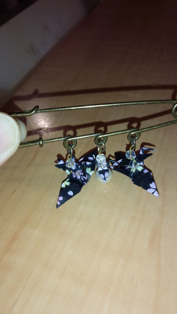 和風ピンブローチ ブローチ ねこミミ 通販｜Creema(クリーマ) 1707975