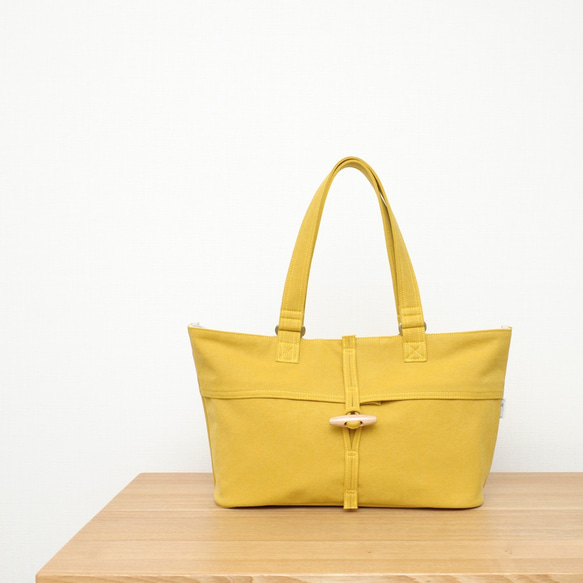トグル / マスタードイエロー Trocco 帆布バッグ トートバッグ Hanp Bag Trocco 通販｜Creema(クリーマ) 1751251