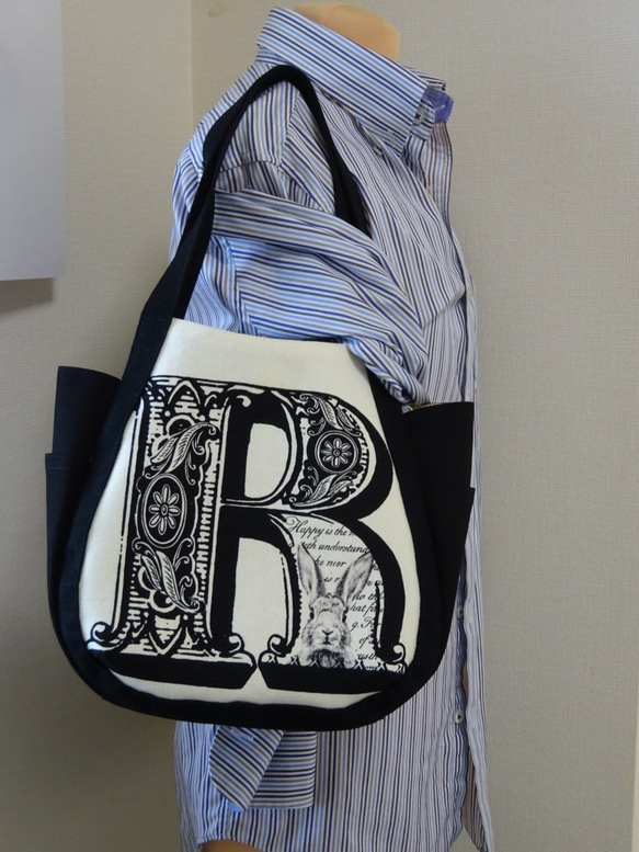 【受注販売】うさぎ・バルーントート（M） トートバッグ うさこ 通販｜Creema(クリーマ) 2673503