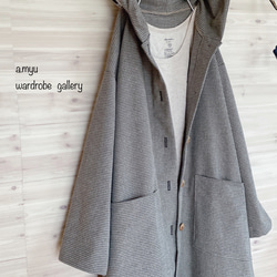 a.myu 上質オーバーサイズのコートジャケット千鳥格子 ジャケット a.myu wardrobe 通販 12376704｜Creema(クリーマ)