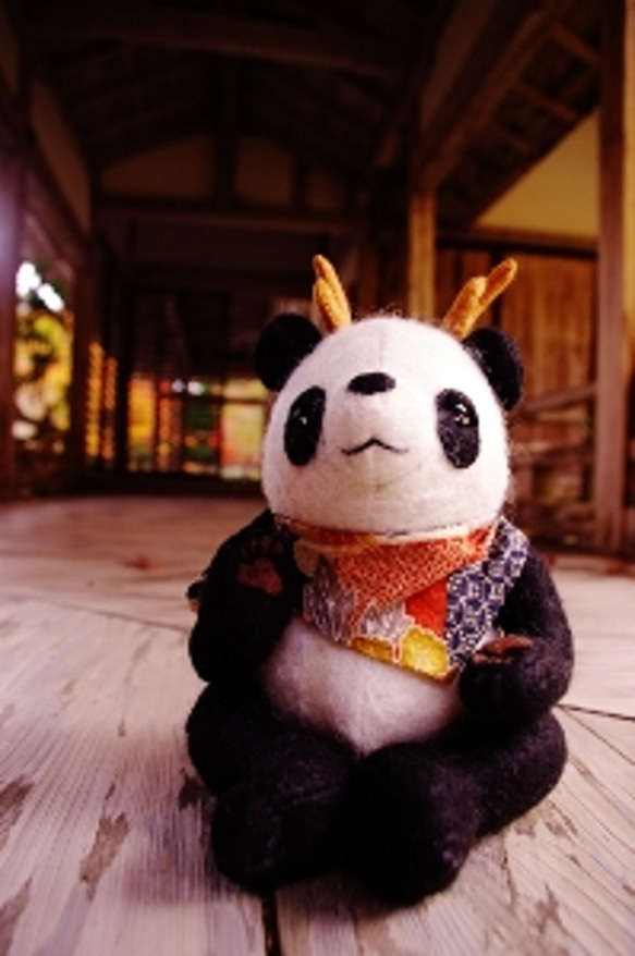 45 大仏パンダ ポストカード renge 通販 405351｜Creema(クリーマ)