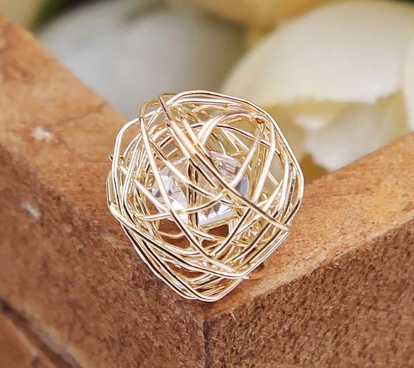 「5個セット」11mm ワイヤボール K0009 ビーズ taotao 通販 4698814｜Creema(クリーマ)