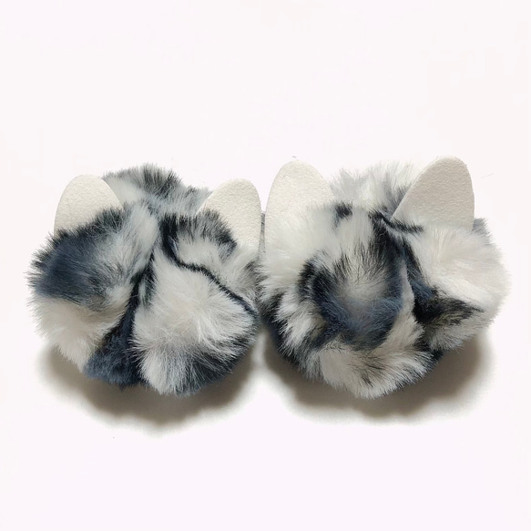 ネコ耳ファー レオパード柄 その他素材 myue-myue 通販 12683614｜Creema(クリーマ)