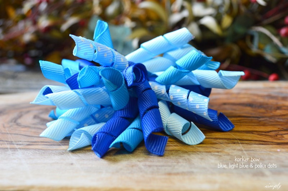 simply korker ブルー その他ヘアアクセサリー simply 通販｜Creema(クリーマ) 2581274