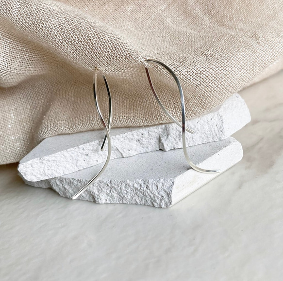 sirver925 rasen mini フックピアス ピアス（フック・チェーン） f accessory 通販 11569960 ...